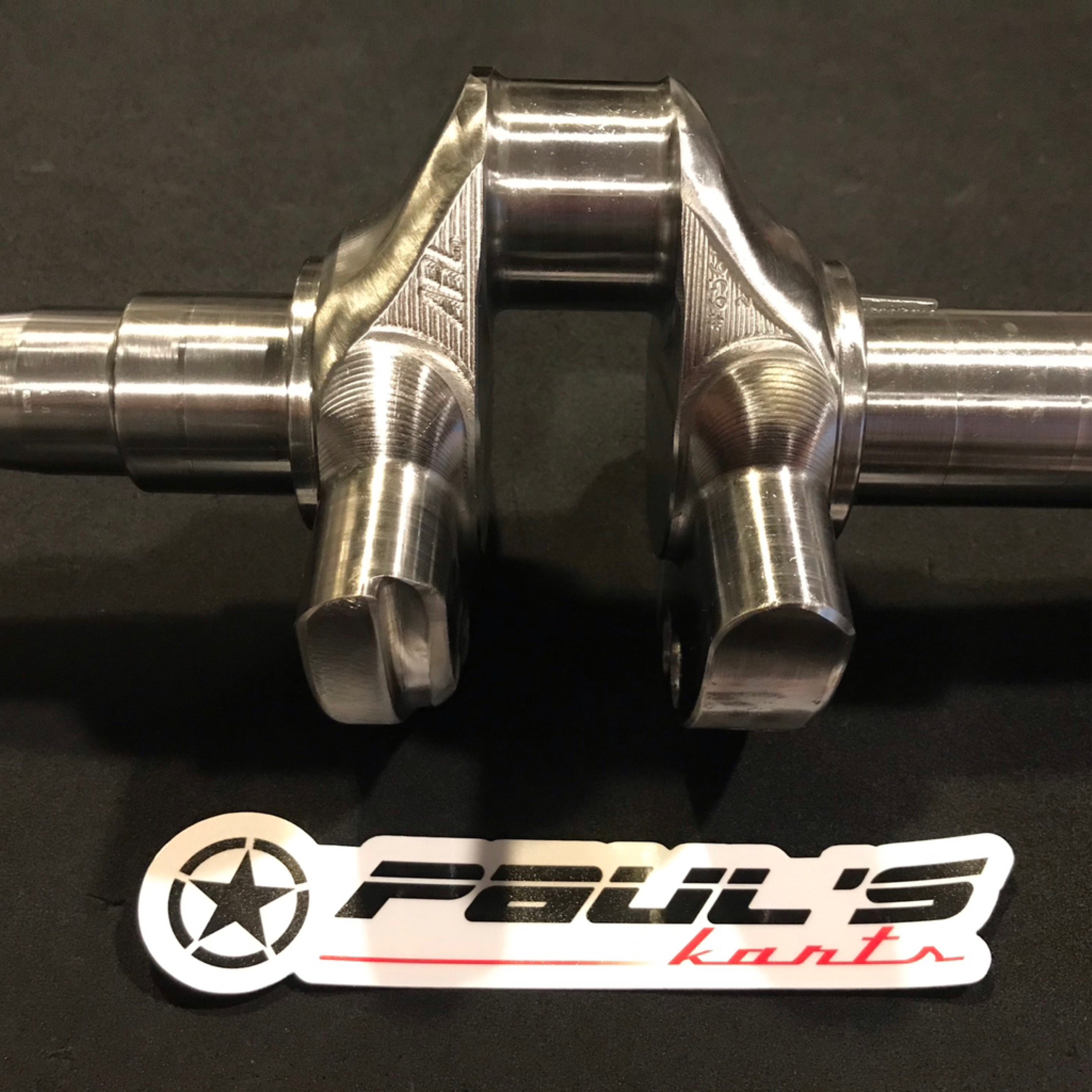 Billet special alloy crankshaft Stroker +.175 Billet GX200 & 6.5 OHV ...