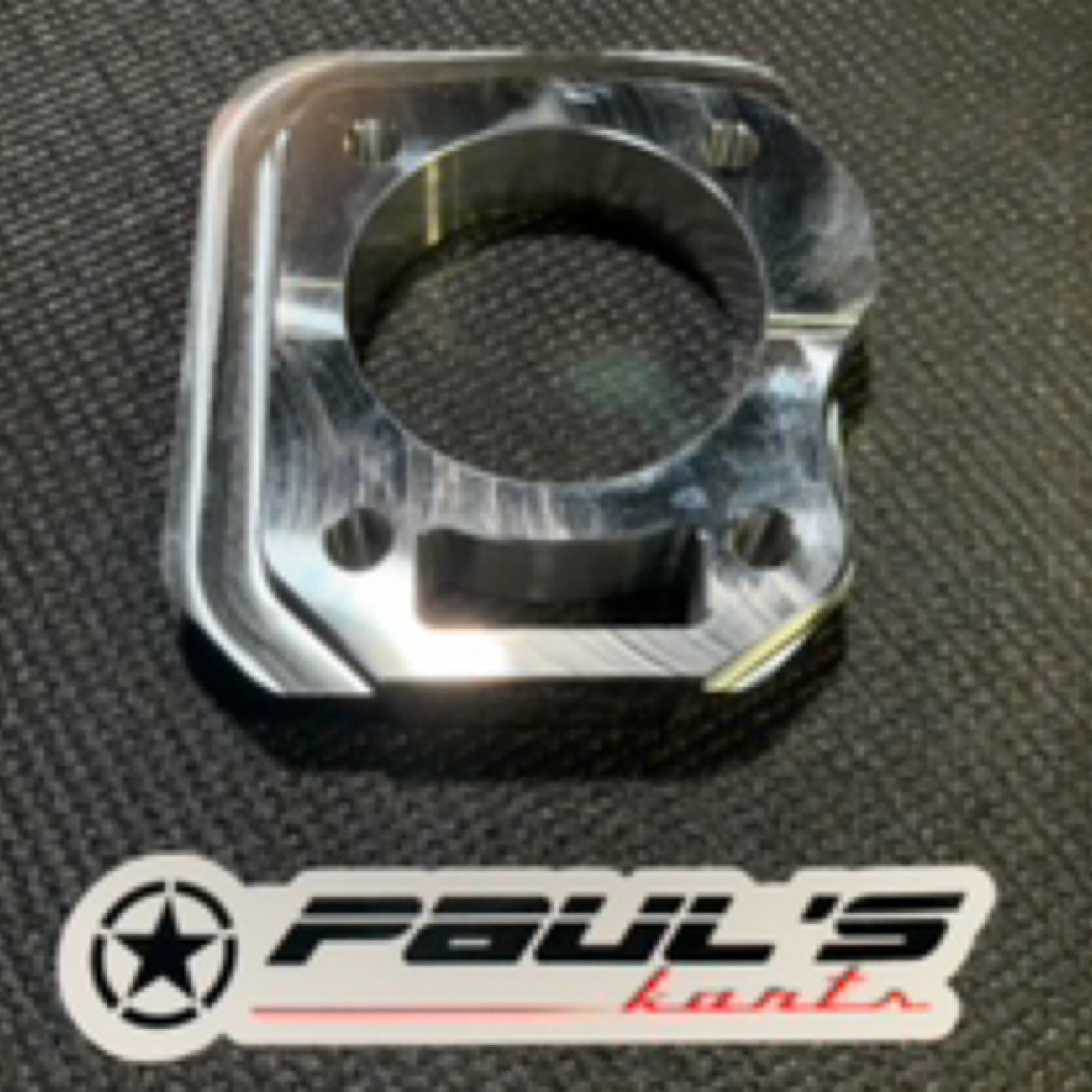 Deck extension 1” thick billet aluminum predator 212 / gx200 ...