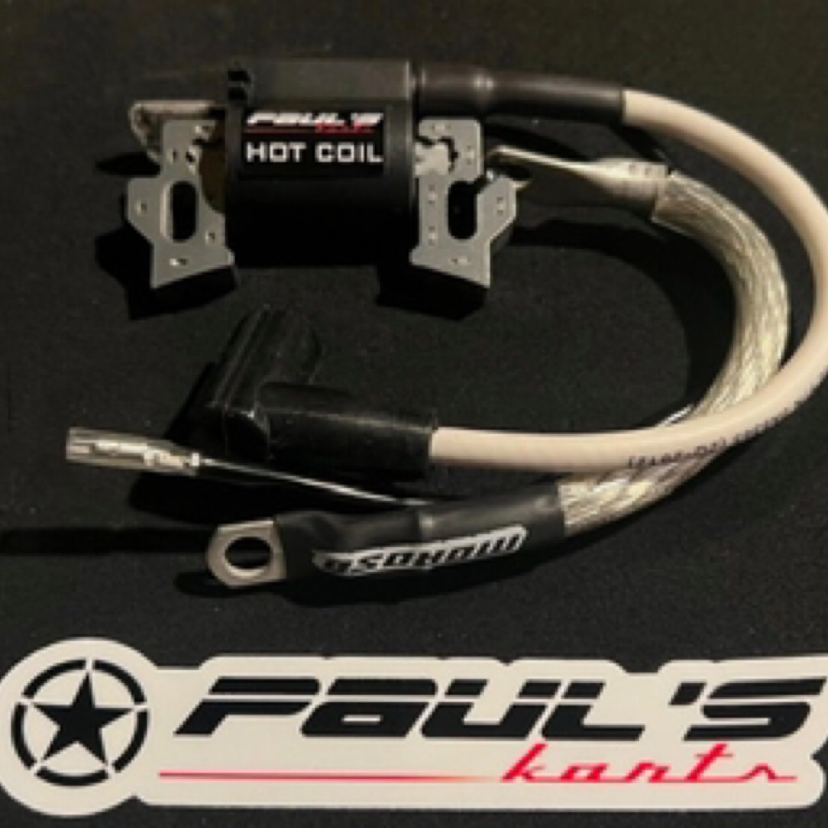 White Ignition coil HOT COIL (WHITE) fits gx390 predator 420 440 460 ...