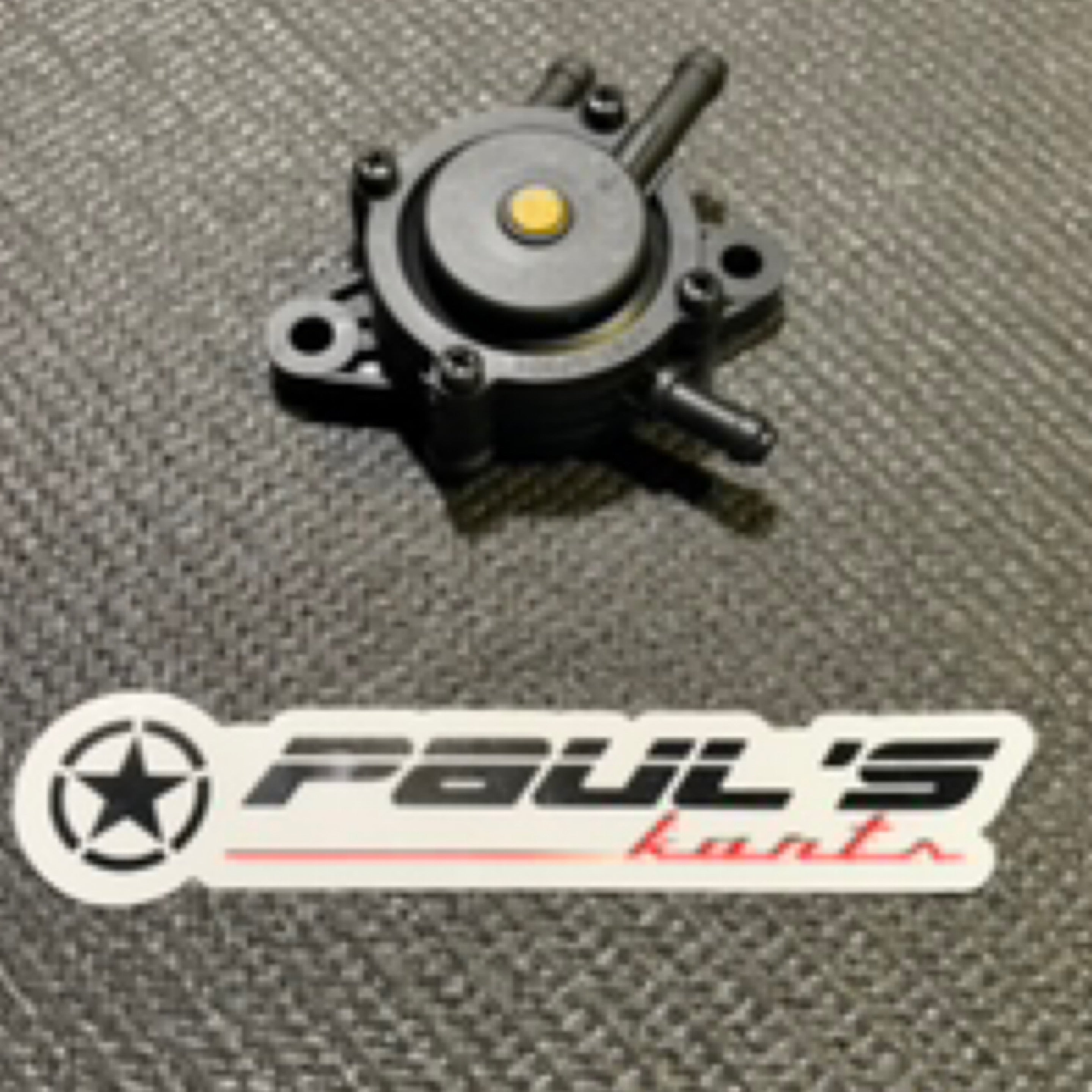 Fuel pump pulse pump BLACK 1/4 inch fittings (sold each) | PAULS KARTS ...