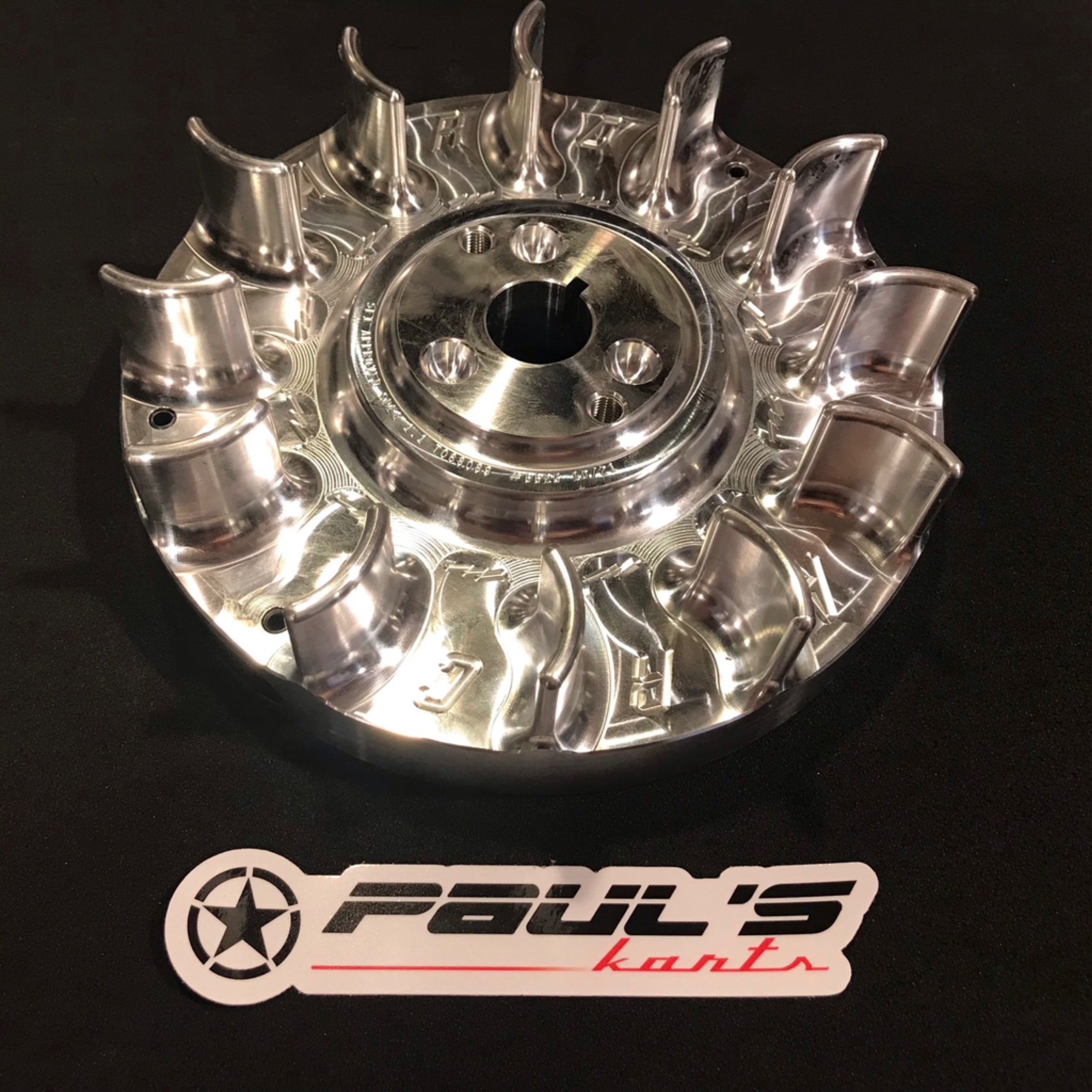 Flywheel Billet 6696 Hemi Predator Speedway Low Air Drag | PAULS KARTS ...