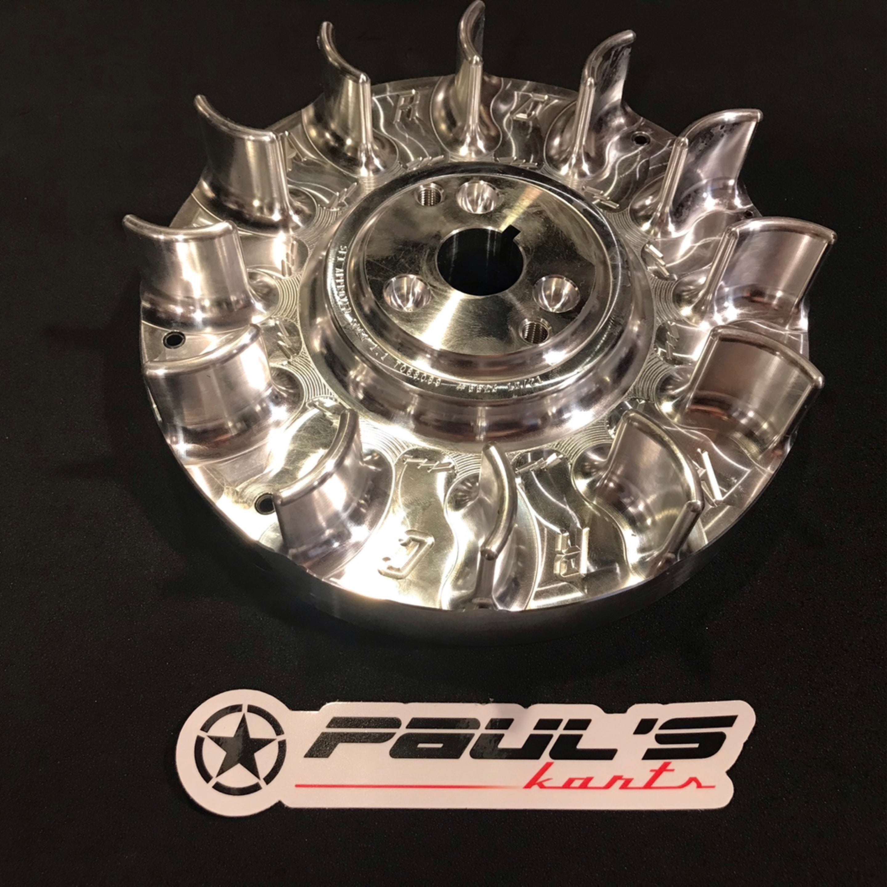 Flywheel, Billet, (ARC # 6623) GX390 & 420 Predator, Recoil Start ...
