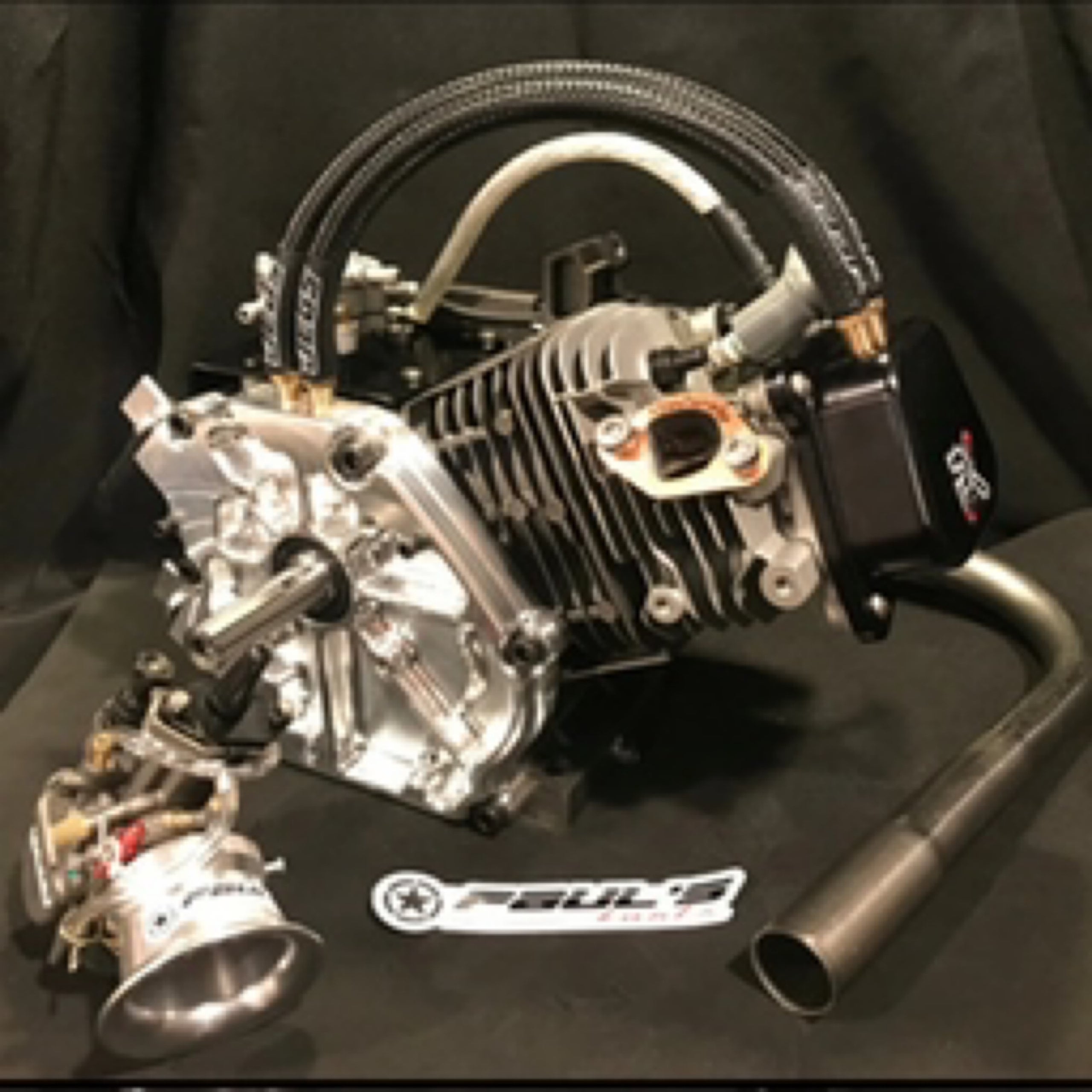 Tillotson 244cc crate engine. Complete package (60MM CAST CRANK) BILLET ...