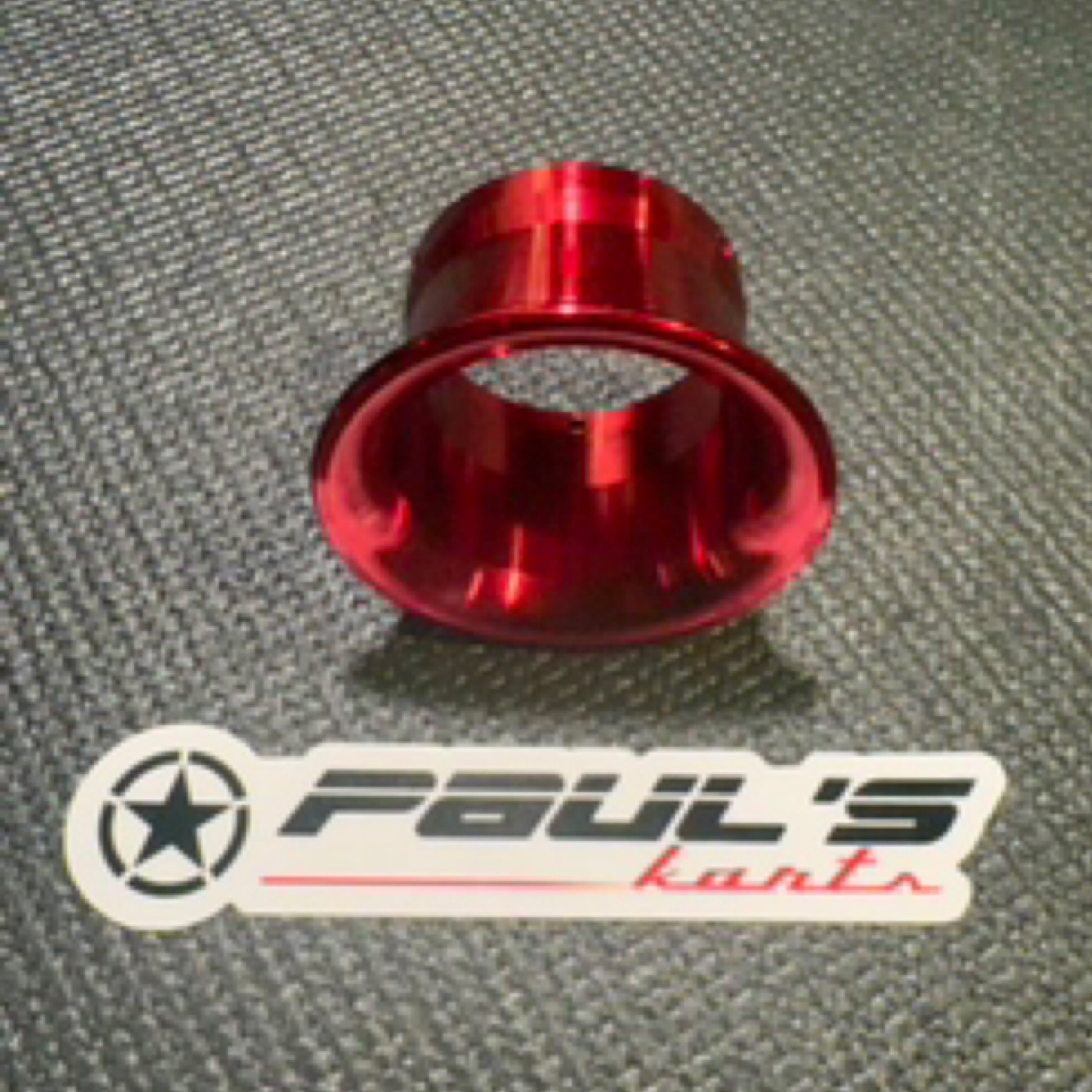 Billet 2" Velocity Stack 50mm (RED) Fits all Carburetors with 50mm ...