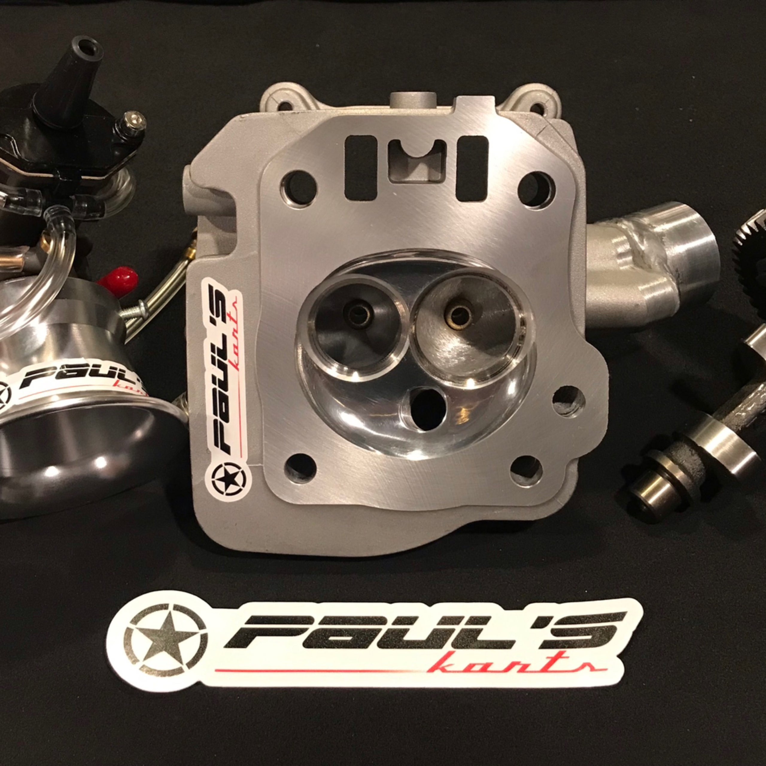 TRINITY SET *** HEAD CAMSHAFT CARB *** 14cc BIG VALVE HEAD WITH ...