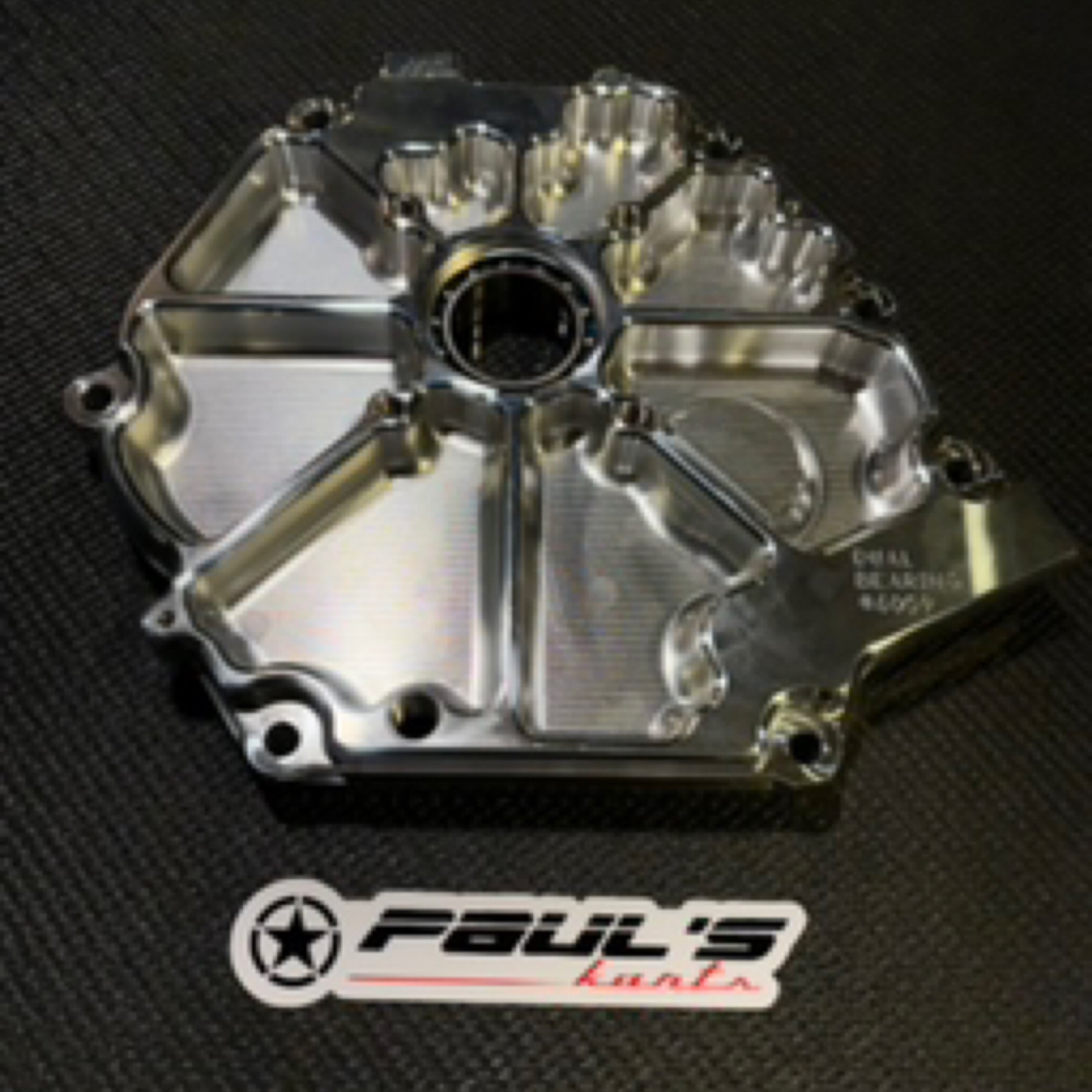 7 Bolt Side Cover Crankcase Billet GX390 ARC Racing | PAULS KARTS RACING