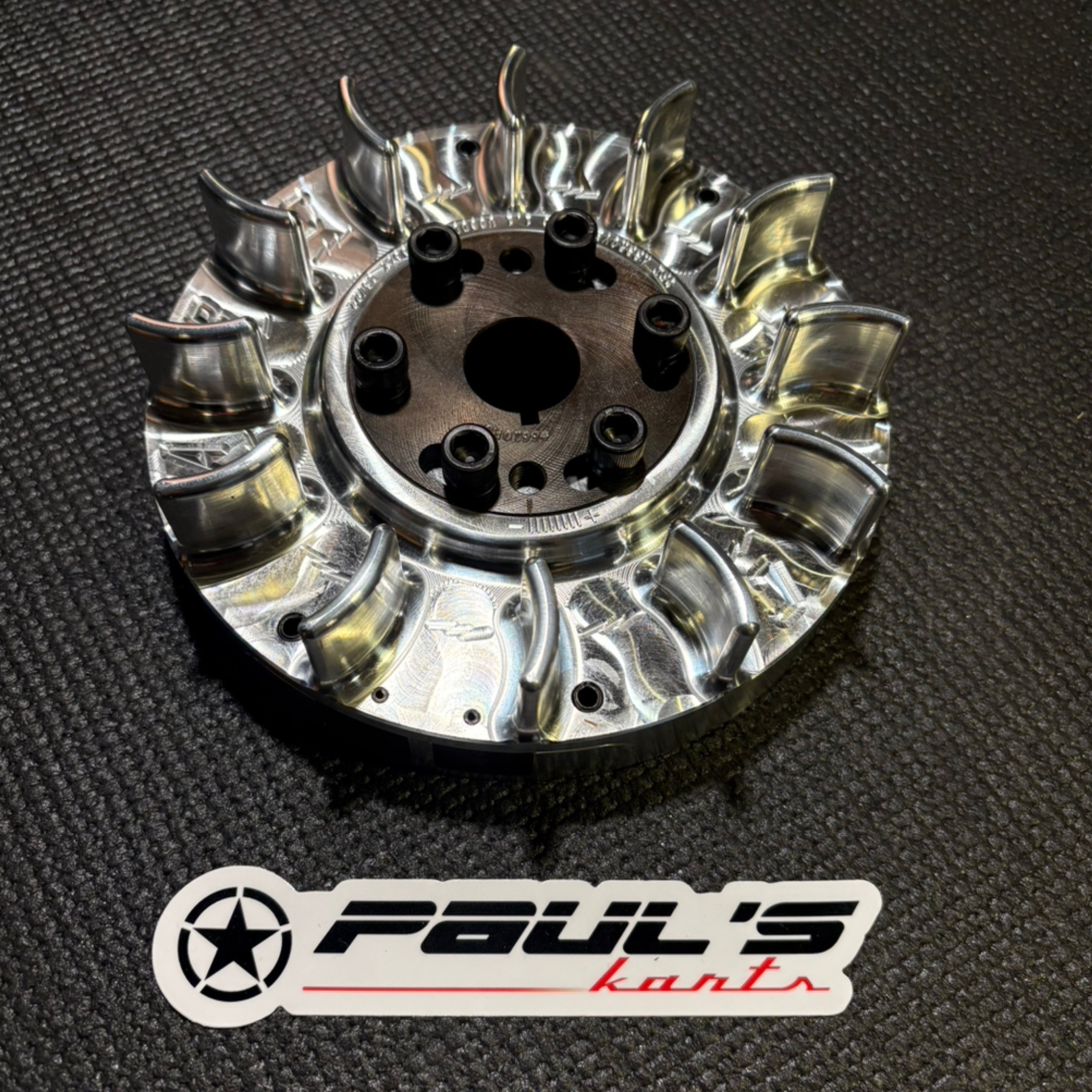 Flywheel Billet Small Diameter 6607 With Fins GX200 / Tillotson / & 6.5 ...